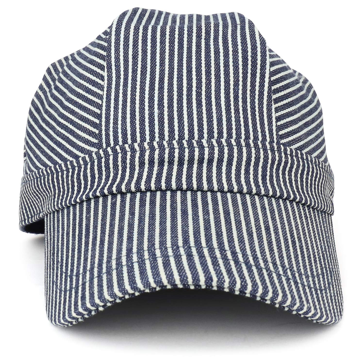 Armycrew Kid's Youth Size Hickory Stripe Railroad Train Engineer Cap ...
